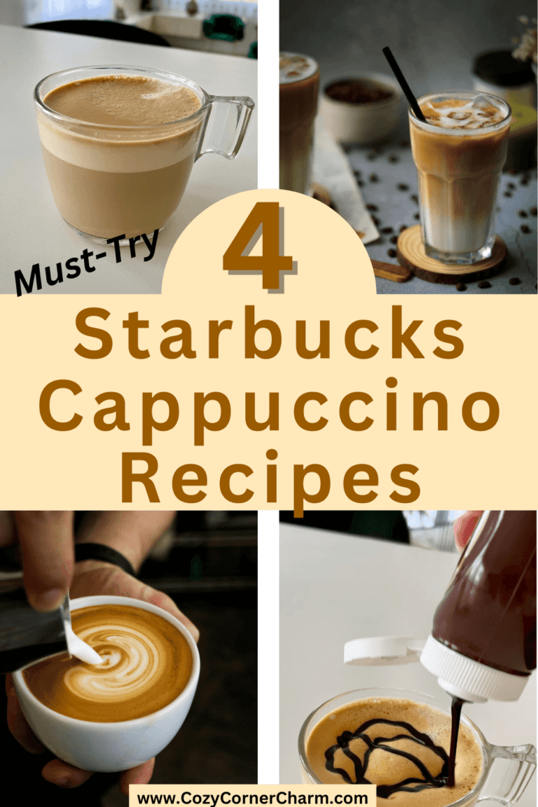4 Must-Try Copycat Starbucks Cappuccino Recipes