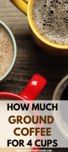 How Much Ground Coffee for 4 Cups: Get the Perfect Brew Every Time