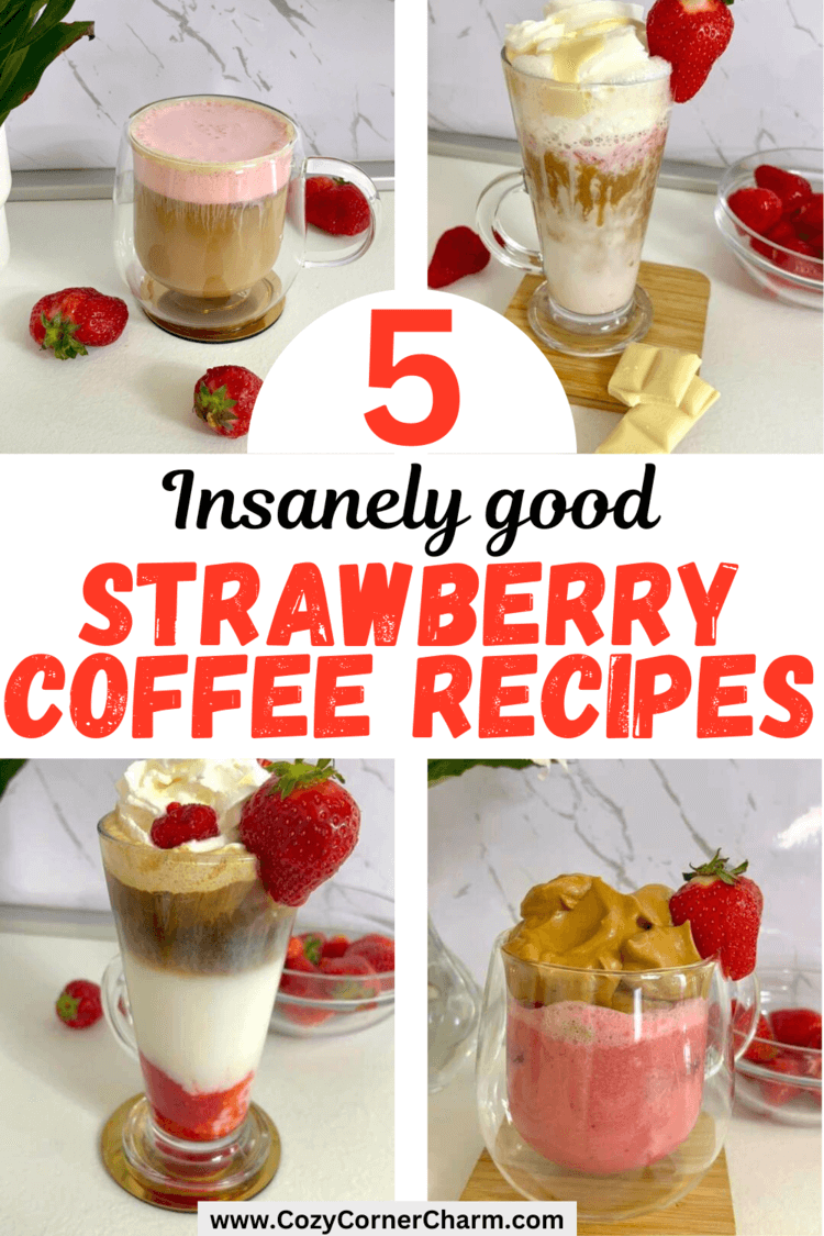 5 Strawberry Coffee Recipes You’ll Want on Repeat This Summer