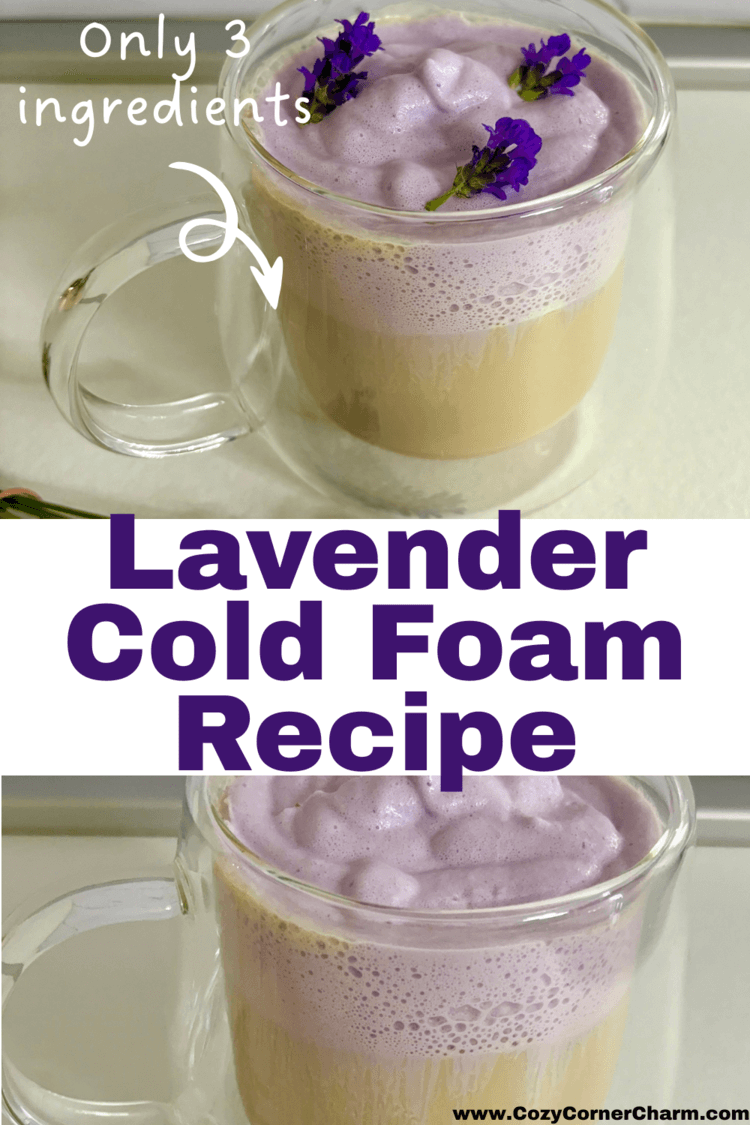 Lavender Cold Foam Recipe