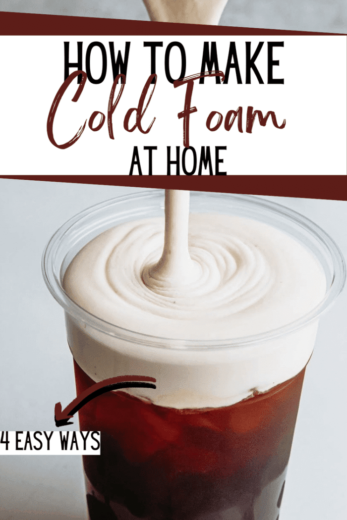 How to Make Cold Foam at Home