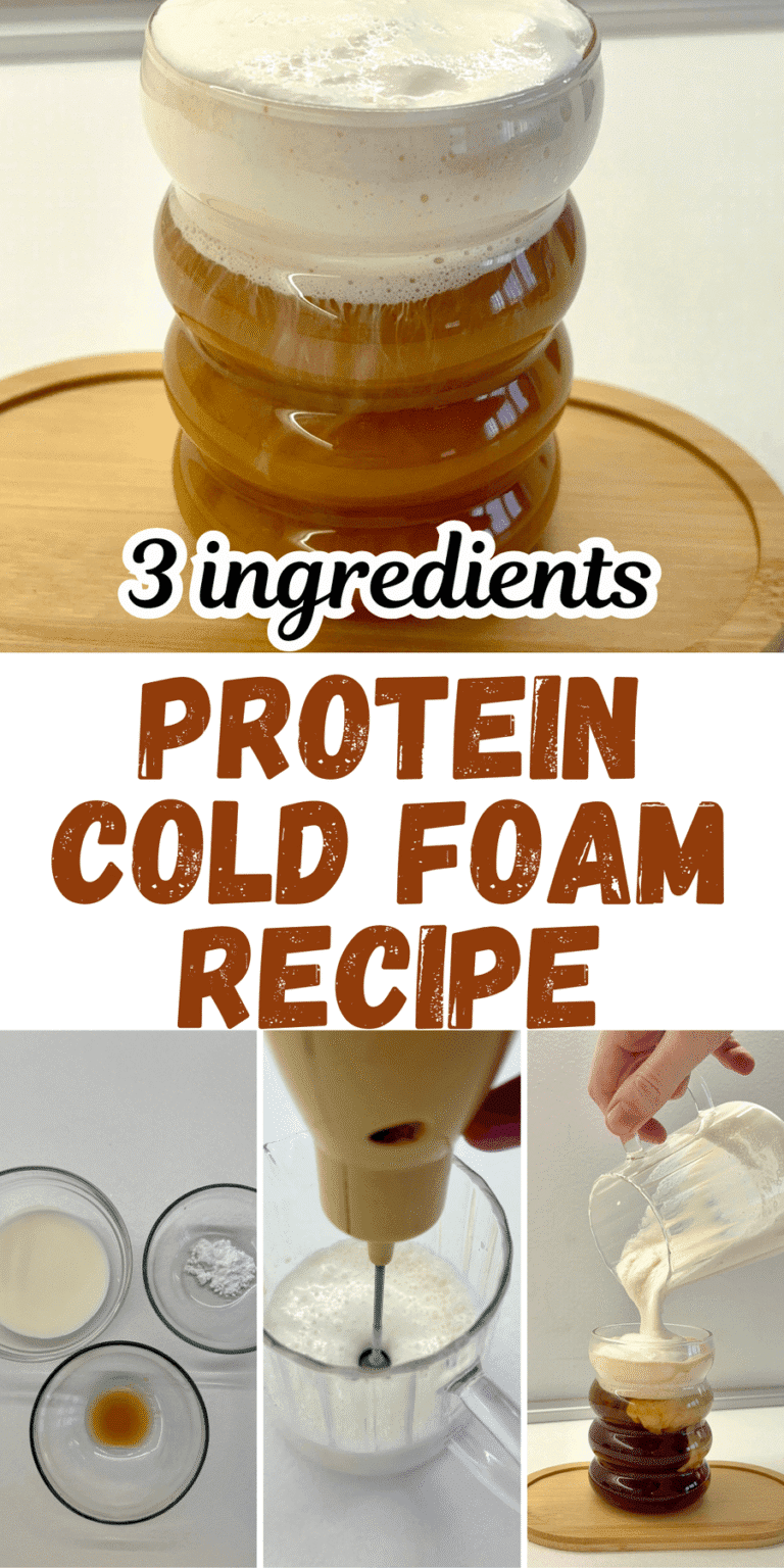 Protein Cold Foam Recipe (Creamy, High-Protein & Coffee-Shop Worthy)