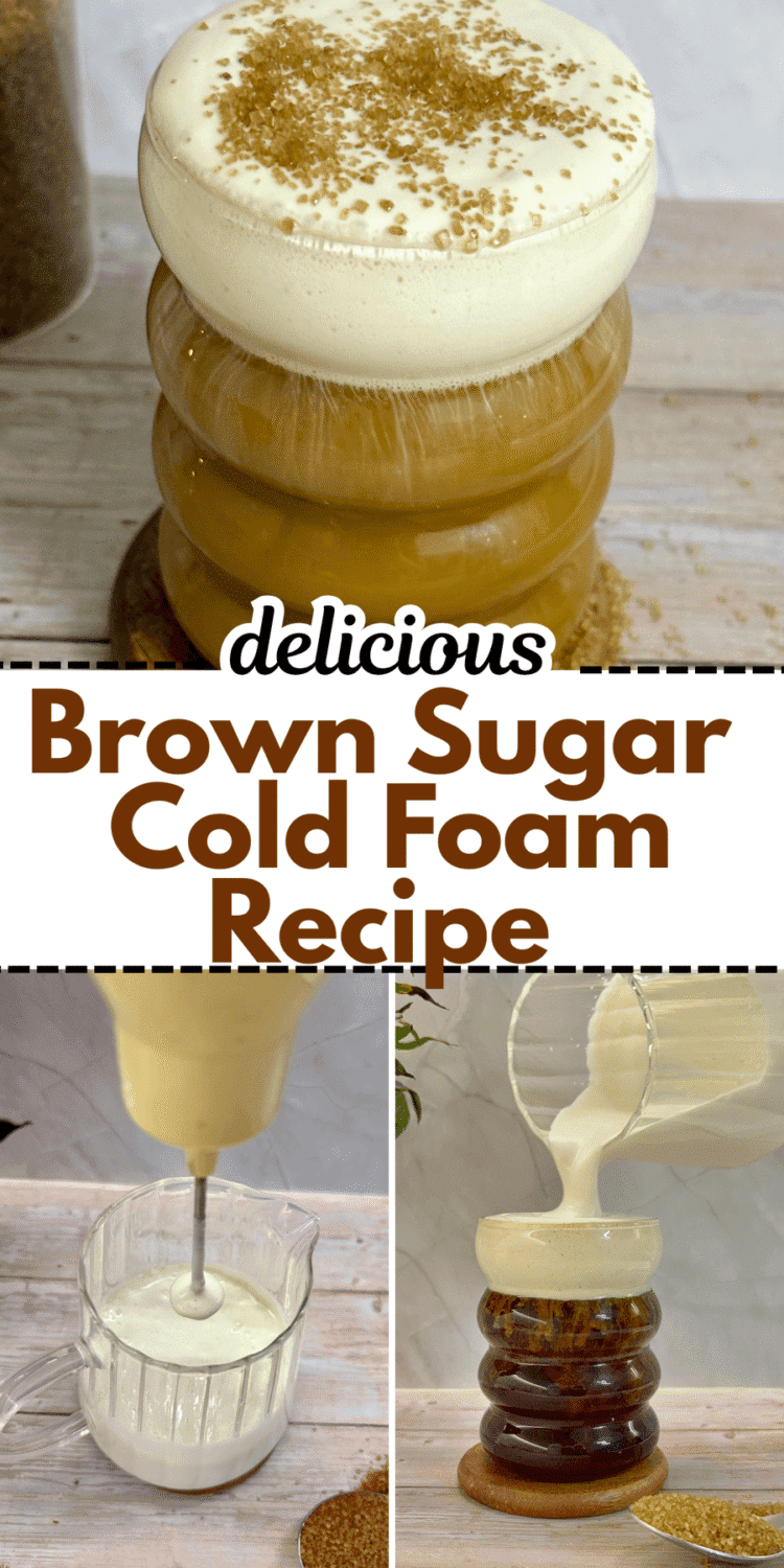 Brown Sugar Cold Foam Recipe (Starbucks Copycat)